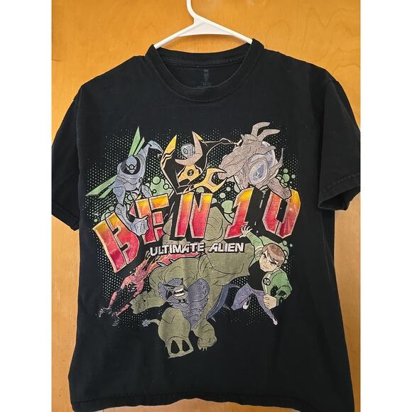 Ben 10 | Shirts & Tops | Cartoon Network Ben Alien Force Black Shirt ...